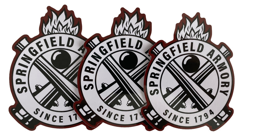 Springfield Armory Decals Springfield Armory Stickers 4” Gun Stickers ...